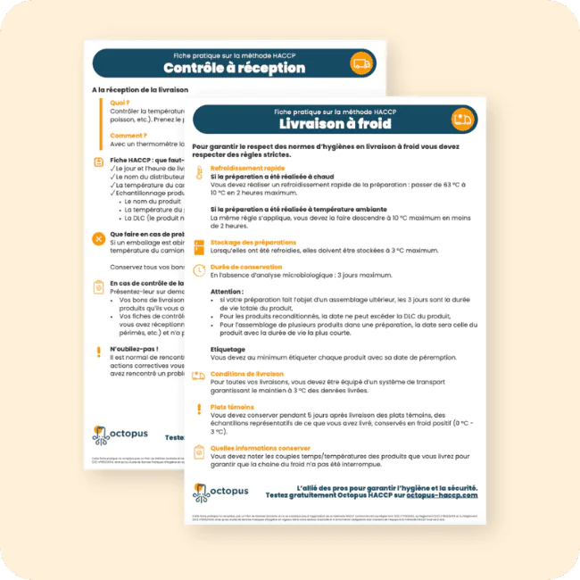 Fiches HACCP gratuites : Téléchargez vos kits en PDF
